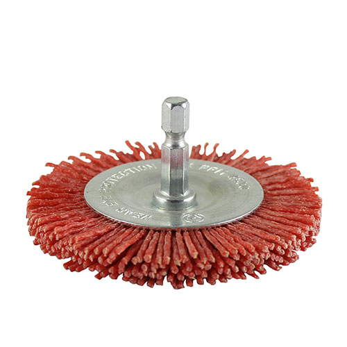 Drill Wheel Brush Nylon 75mm